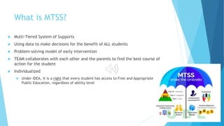MTSS for New Teachers | PPTX