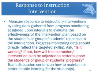 MTSS Student PS | PDF