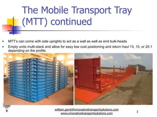 Mobile Transport Tray Presentation | PPT