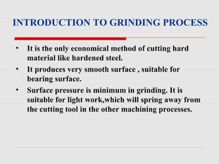 Grinding Process