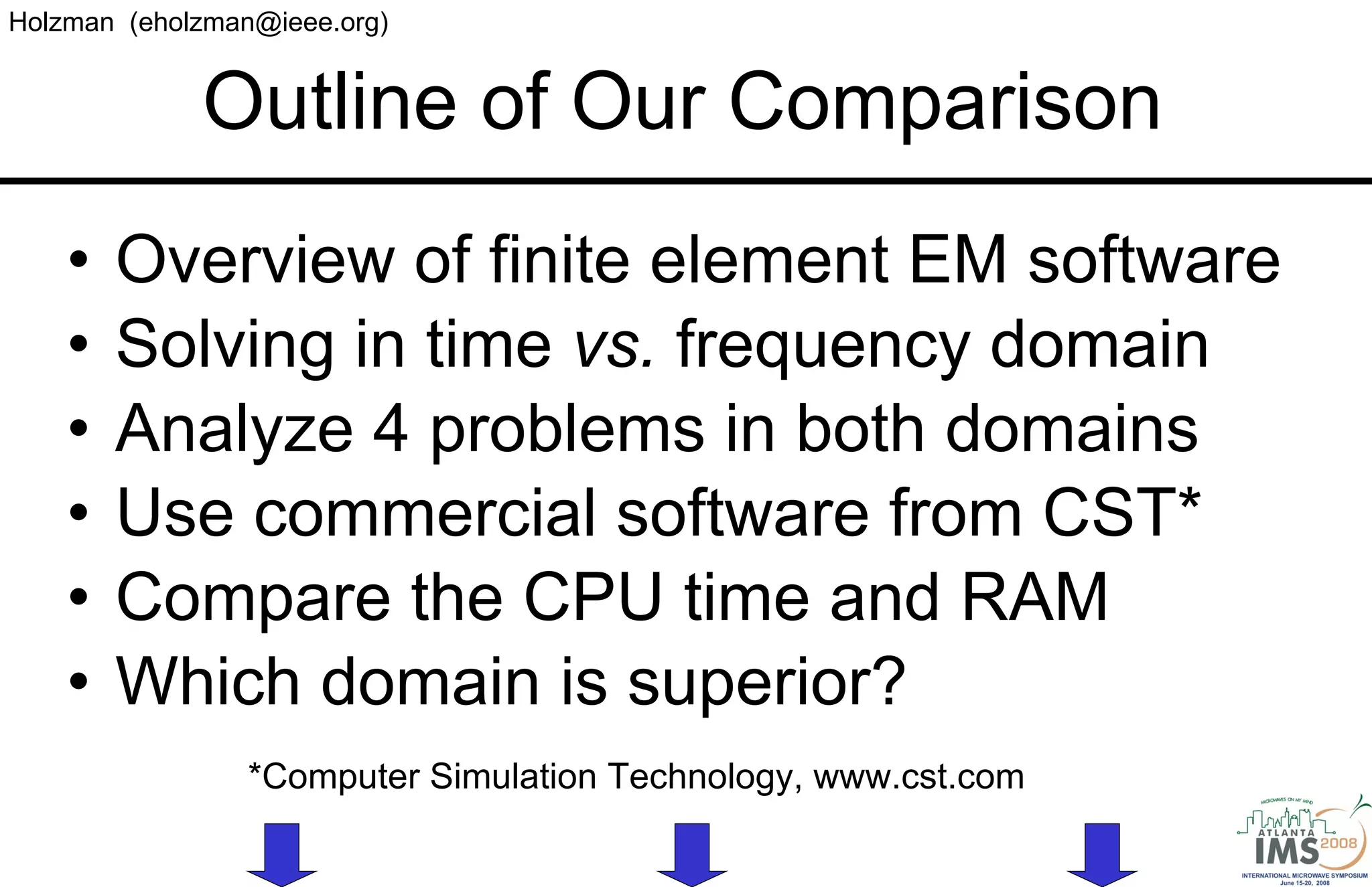 Mtt 08 Poster Holzman 3 14 08 | PPT | Technology & Computing