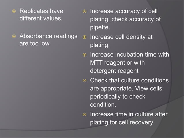 Mtt Assay for cell viability | PPTX | Chemistry | Science