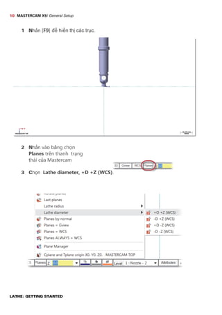 Lập trình tiện MASTERCAM x9 | PDF