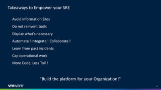 The MTTR Chronicles: Evolution of SRE Self Service Operations Platform | PPT