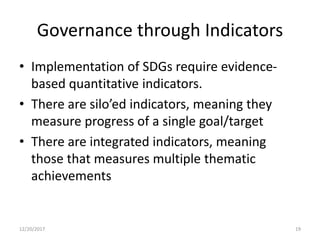 Closing Plenary: SDGs Implementation: Methodologies & Challenges | PPT