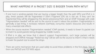 MTU (maximum transmission unit) & MRU (maximum receive unit) | PPTX
