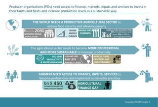 Access to agricultural finance | PPT