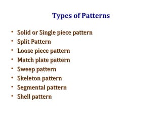 Metal casting Process | PPT