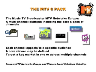 Core Viewers of the MTV 6 Pack | ODP | Lifestyle | Genres