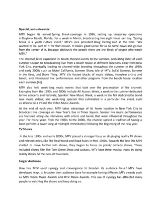 Mtv | DOCX