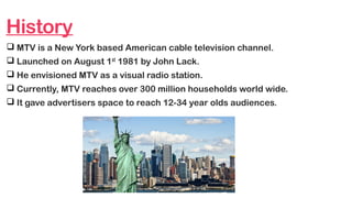 Mtv company case study | ODP | History | Genres