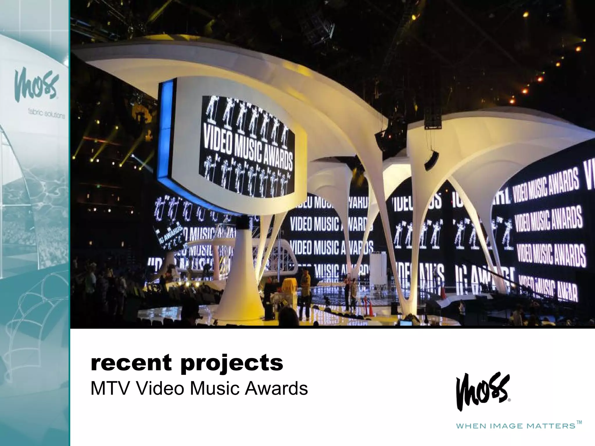 Moss Stage Set for MTV\'s VMA. | PPT