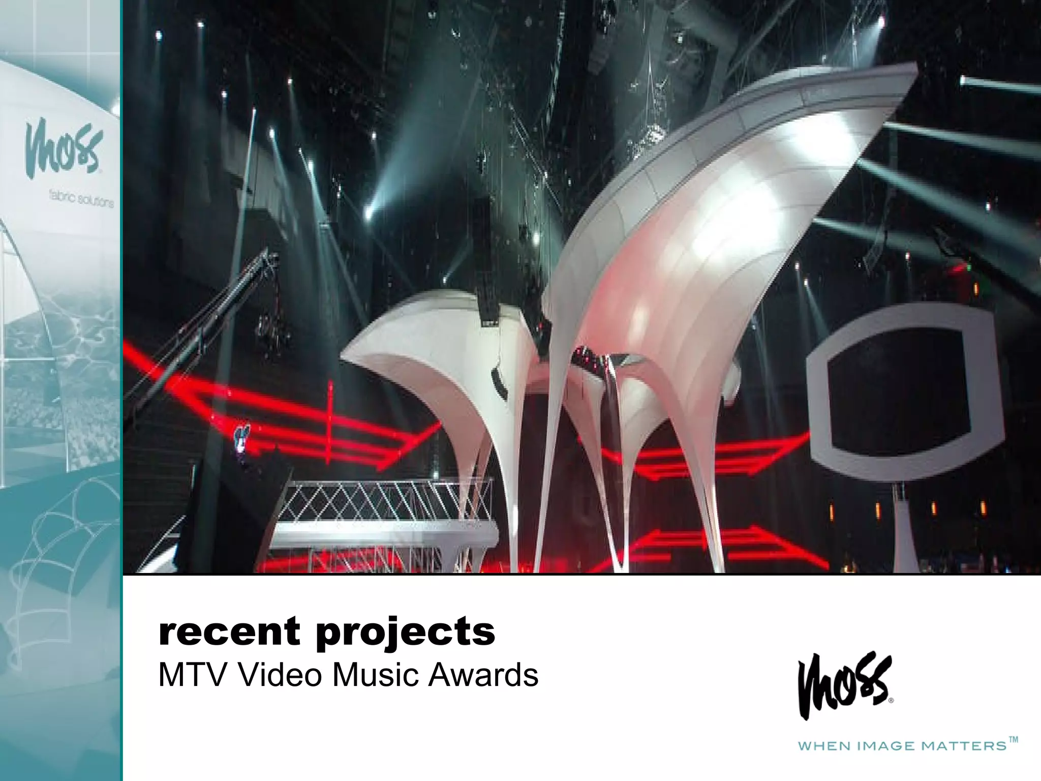 Moss Stage Set for MTV\'s VMA. | PPT