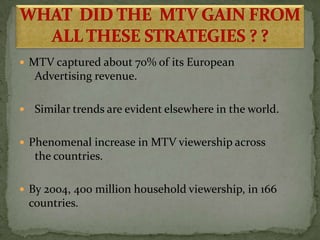 Mtv case presentation | PPTX | History | Genres