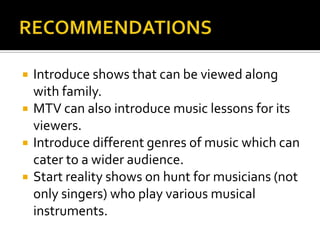 Mtv case study | PPTX