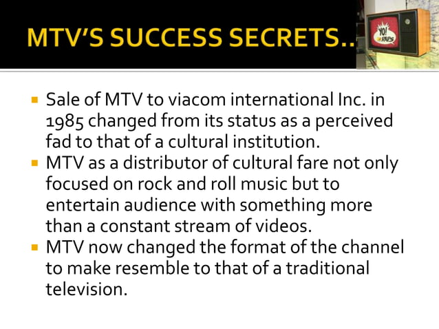 Mtv case study | PPTX