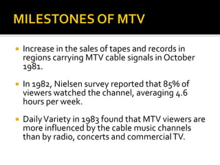 Mtv case study | PPTX
