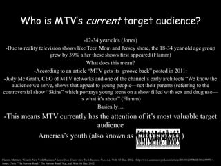 Mtv powerpoint | PPTX