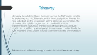 MVP slideshare | PPTX
