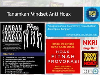 Membangun Mindset Anti Hoax | PPTX