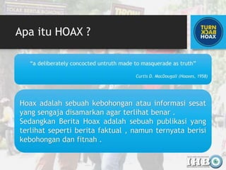 Membangun Mindset Anti Hoax | PPTX