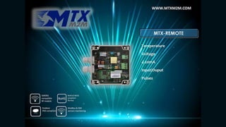 MTX M2M IoT modems gateways routers | PPTX