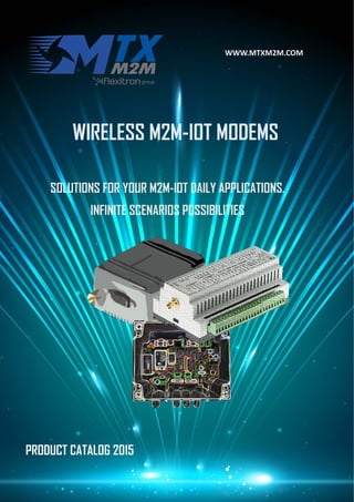 MTX M2M catalog 2015 IoT, Internet of Things | PDF