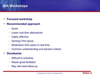 Business Impact Analysis | PPT