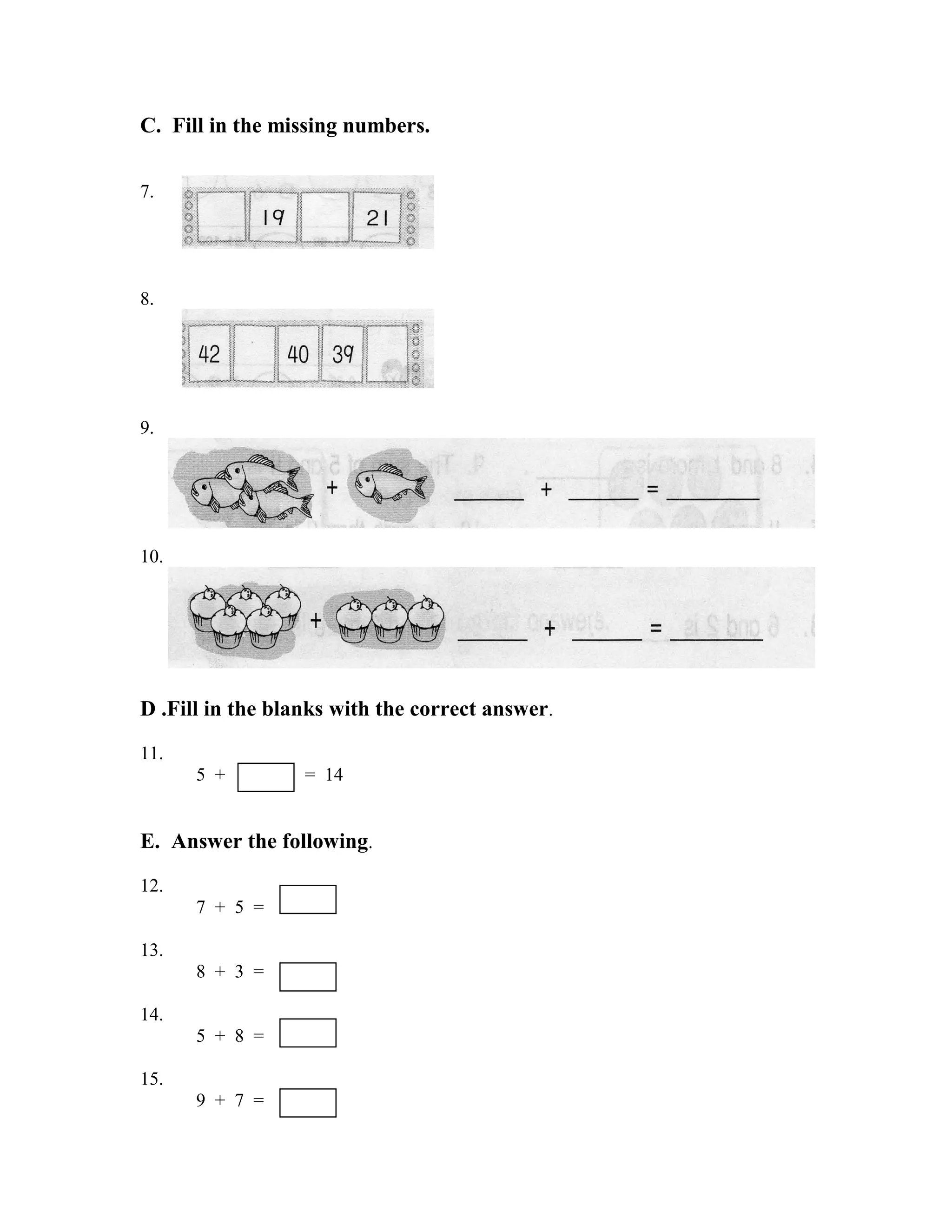 MATHEMATICS YEAR 1 QUESTIONS | DOC