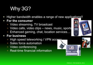 3g technologies | PPTX