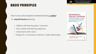 Teaching Online Courses - Basic Principles of Asynchronous Learning | PPT
