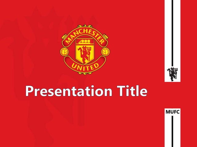 Template for Manchester United | PPTX