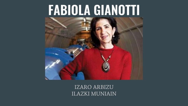 Fabiola gianotti | PPTX
