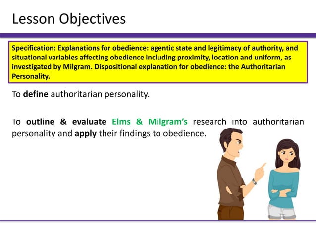 07b authoritarian personality (part 1) | PPTX | Debated Sensitive ...