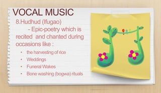 Music Highlands of Luzon Music Highlands of Luzon | PPTX