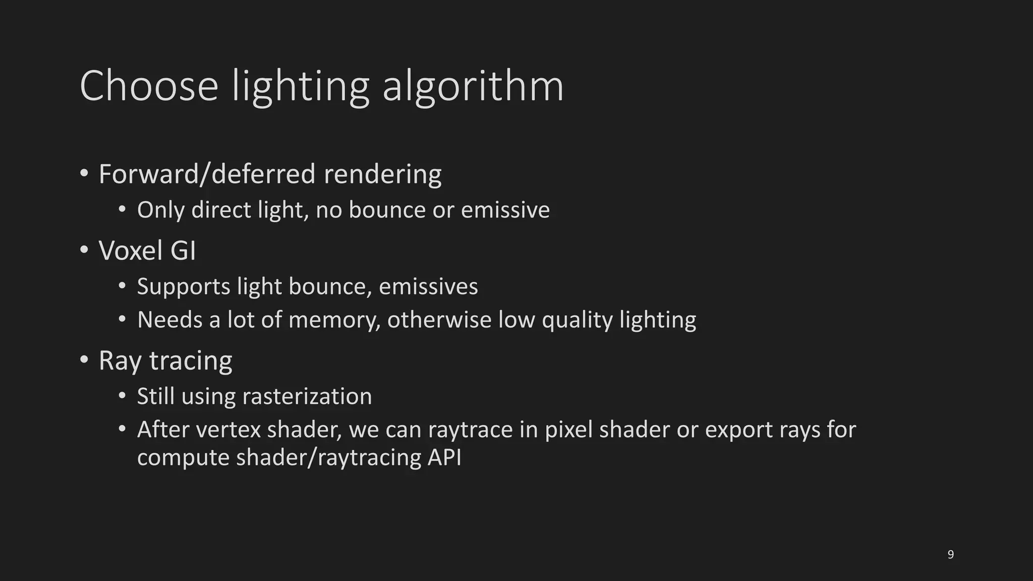 Real-time lightmap baking | PPT