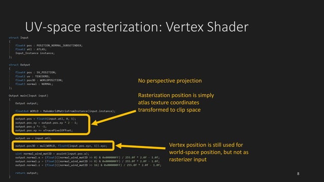 Real-time lightmap baking | PPT