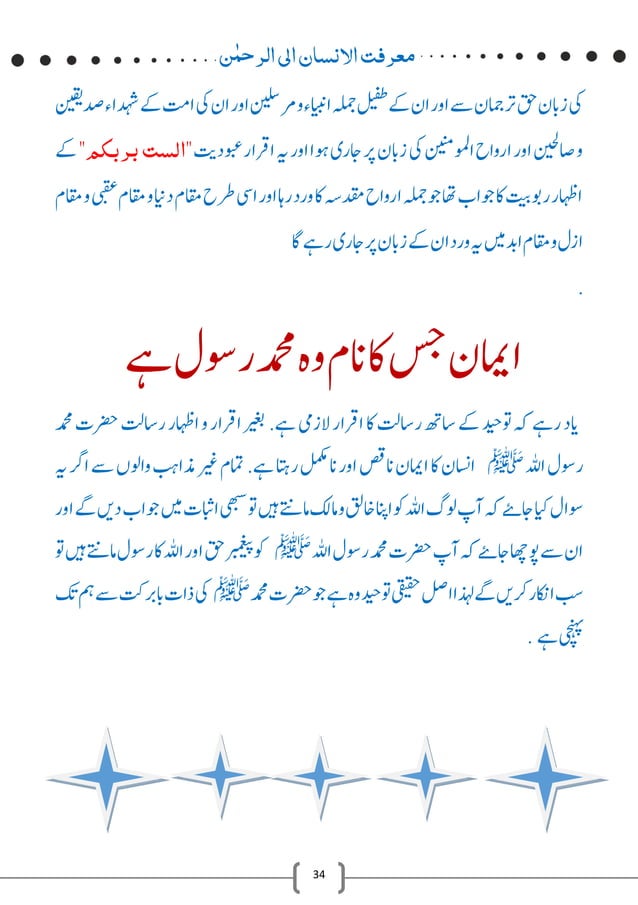 Muaarefatul insan Urdu Book Ko Hasil Kar | PDF