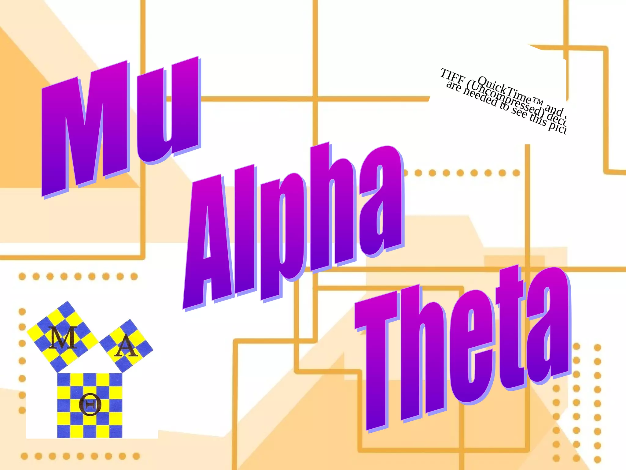 Mu alpha theta | PPT