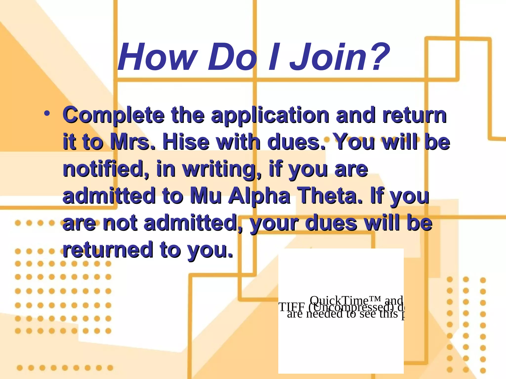 Mu alpha theta | PPT