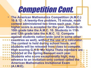 Mu alpha theta | PPT