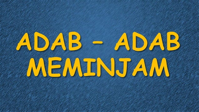 Muamalat dalam islam | PPT