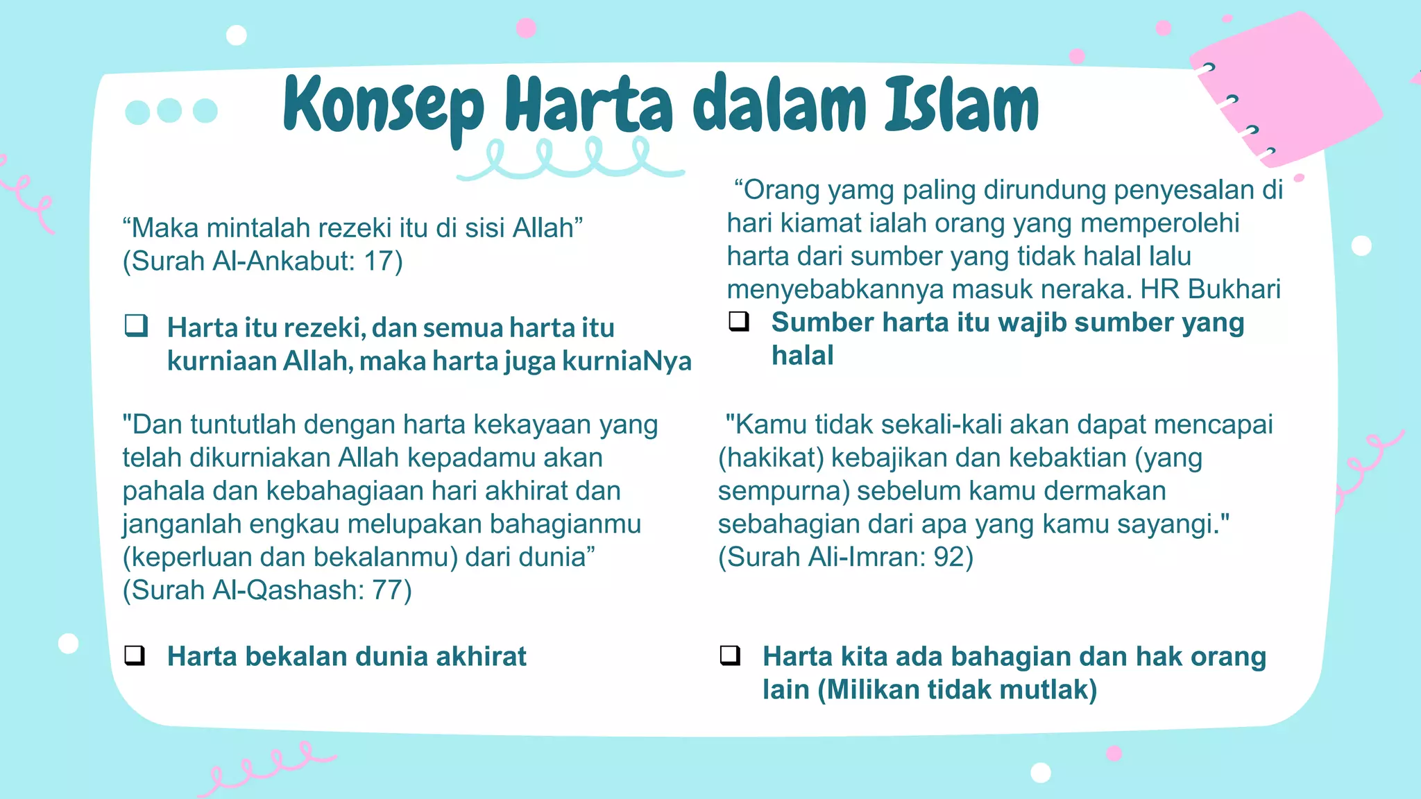 Muamalat harta dalam islam | PPT
