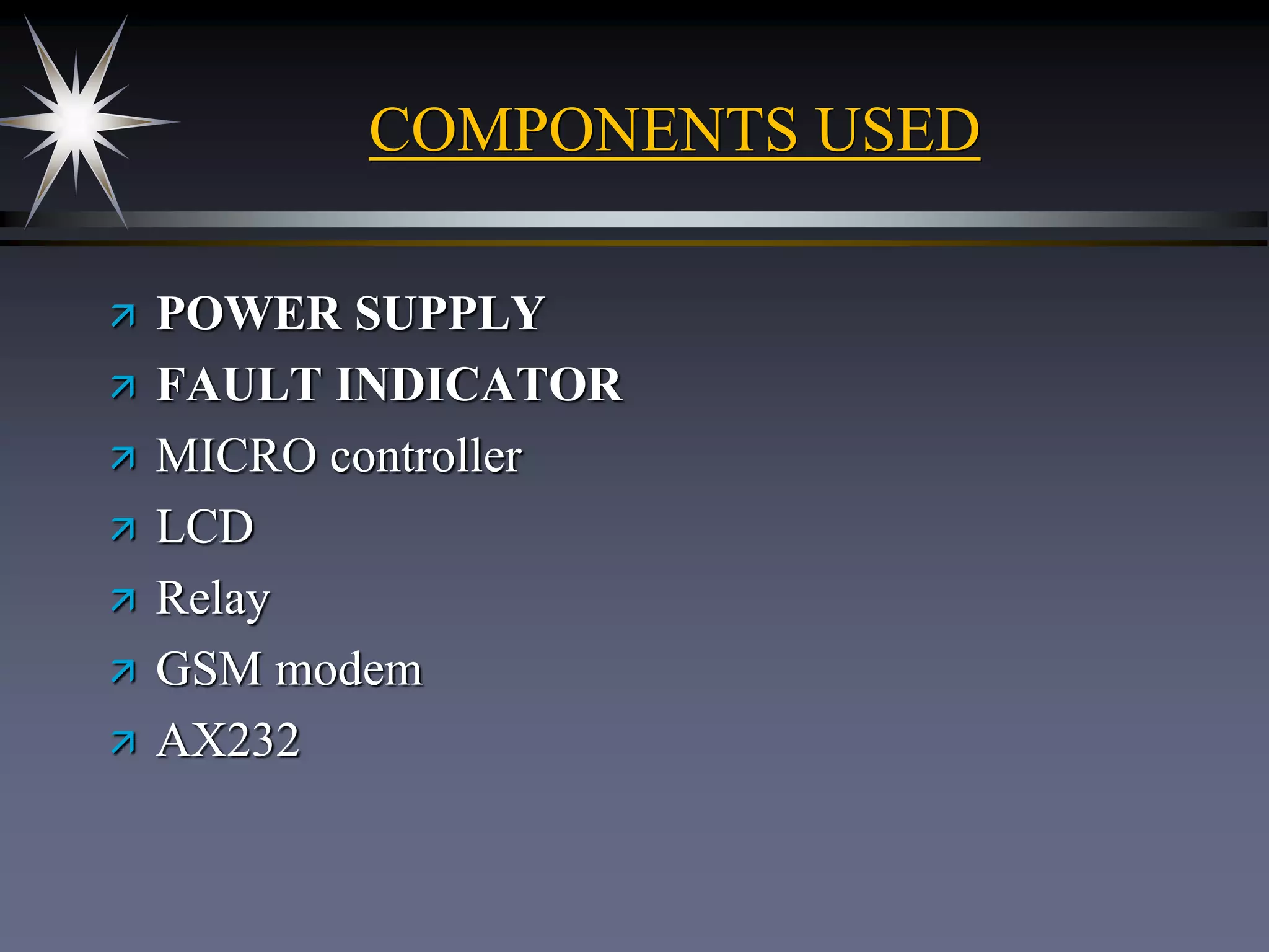 fault detection of transformer using GSM,,,,by YASASWINI.KAGITHALA | PPTX