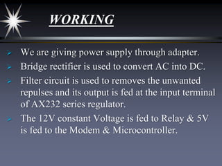 fault detection of transformer using GSM,,,,by YASASWINI.KAGITHALA | PPTX