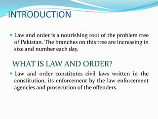 law and order | PPTX