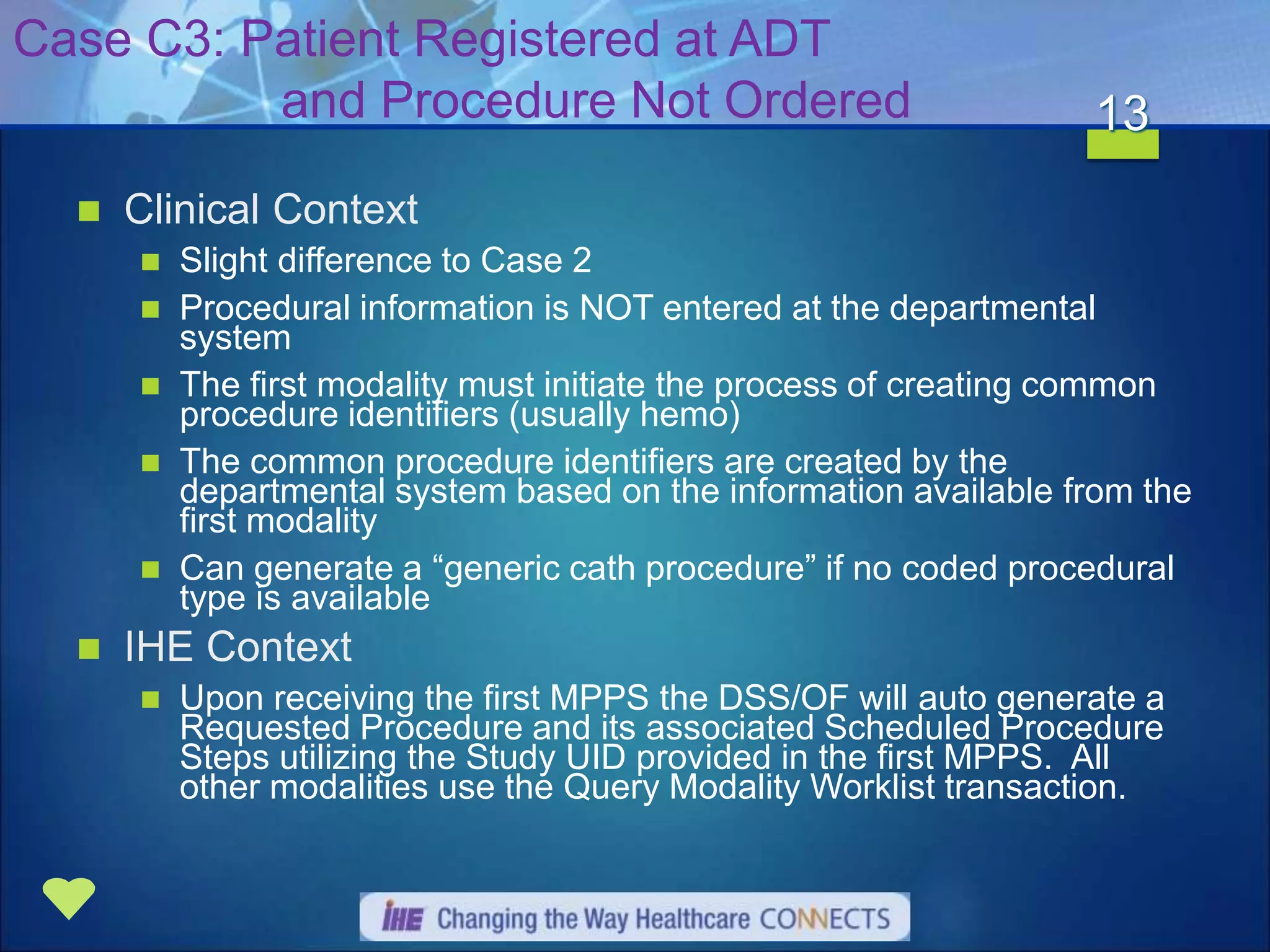 Mubashar A Choudry MD | Patient Registered at DSS/OF and Procedure ...