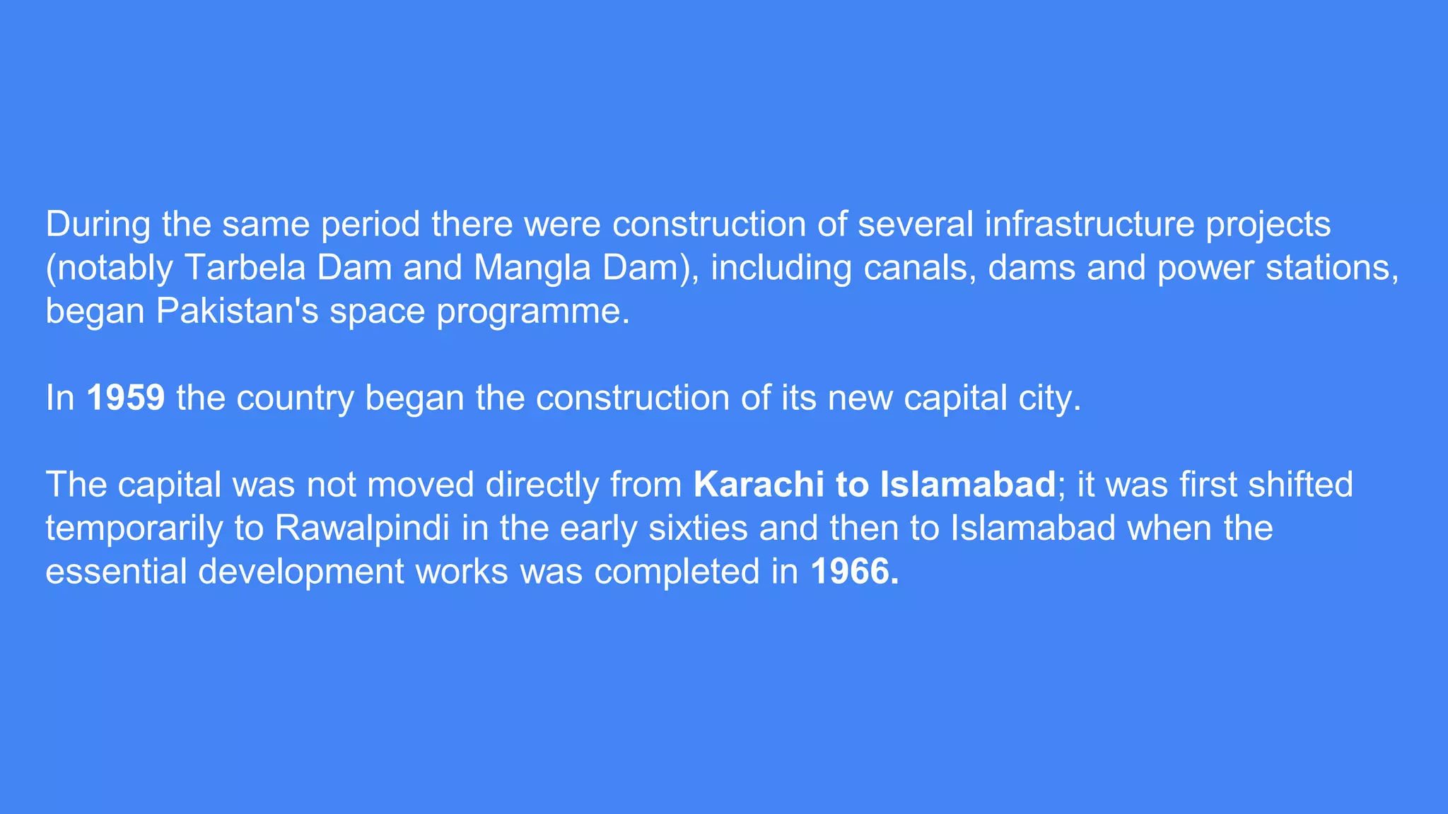 ECONOMIC HISTORY OF PAKISTAN 1950's | PPTX | Economy | Business and Finance
