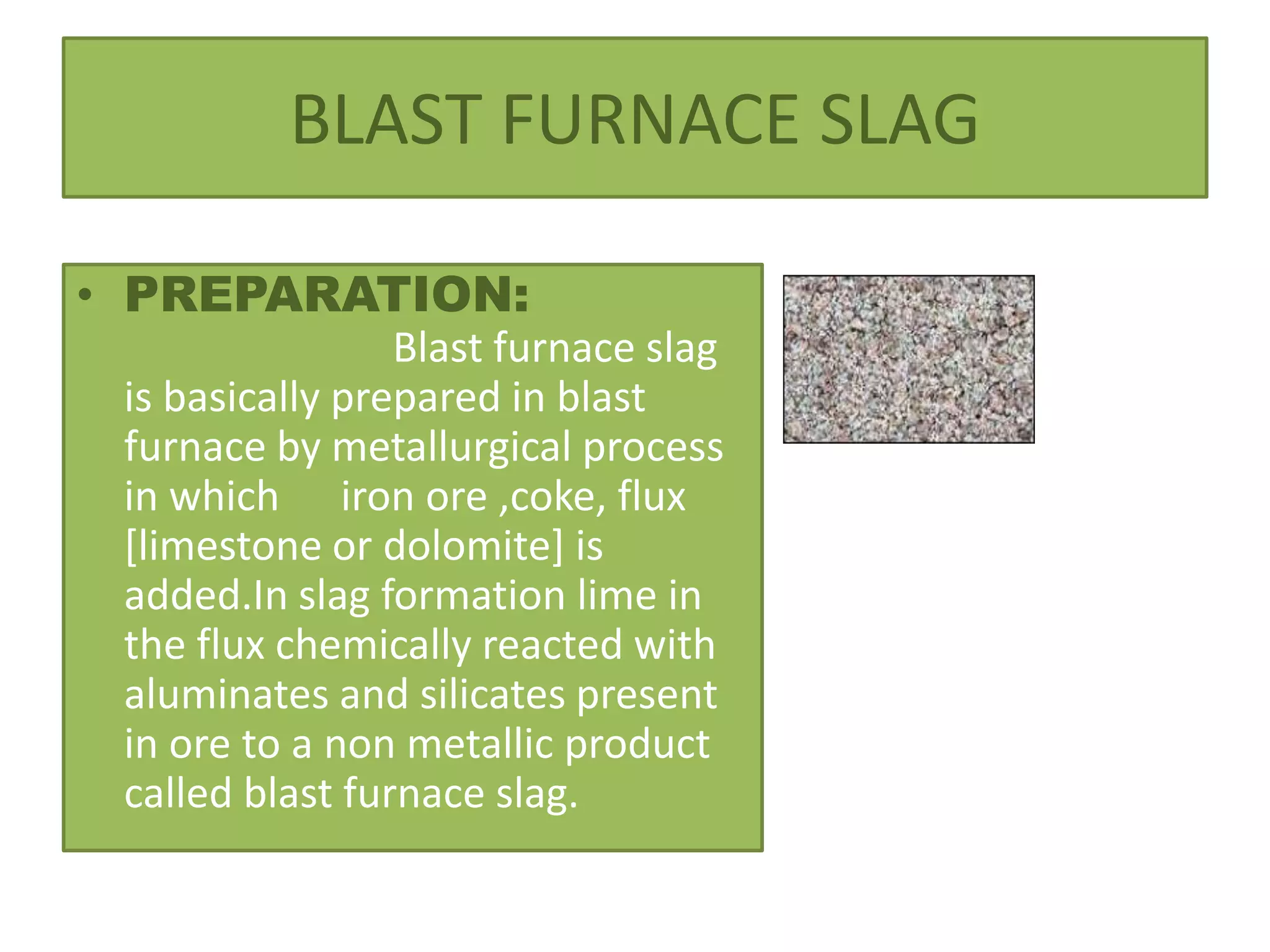 fly ash,silicafume,blast furnace etc | PPTX | Commodities | Economy