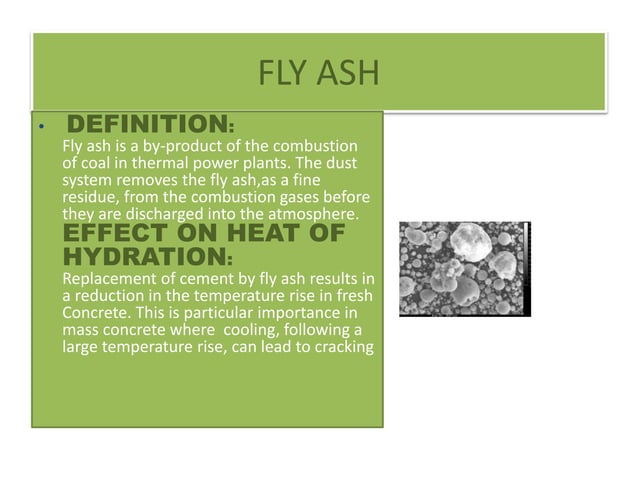 fly ash,silicafume,blast furnace etc | PPT
